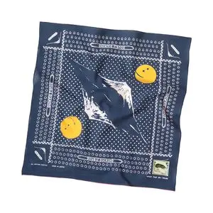 Kapital Fastcolor Selvedge Bandana - Blue