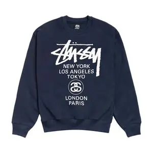 StÜssy World Tour Crewneck