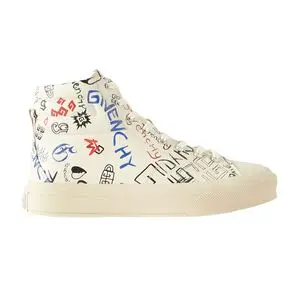 Givenchy City High Scribbled Sneakers