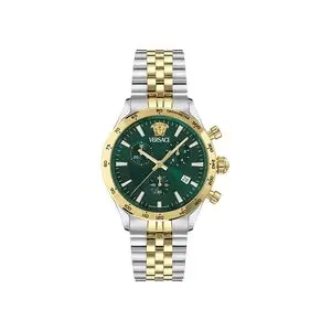 Versace Hellenyium Chrono Petite Bracelet Watch - Gold