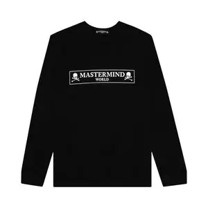 MASTERMIND World Boxed Logo Long-sleeve Tee