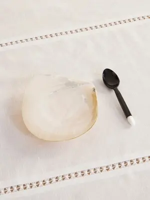 GOHAR WORLD Mother-of-pearl And Horn Caviar Set - Neutrals