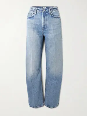 Citizens Of Humanity Miro Long Mid-rise Barrel-leg Jeans