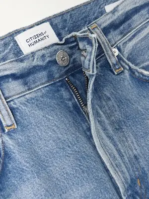 Citizens Of Humanity Miro Long Mid-rise Barrel-leg Jeans