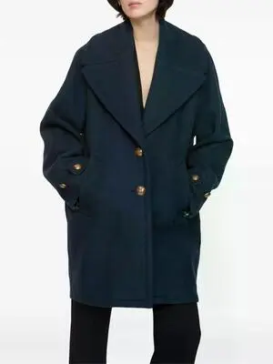 Burberry Button-fastening Coat
