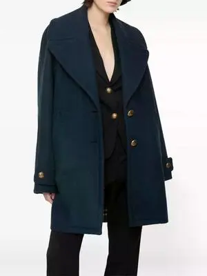 Burberry Button-fastening Coat