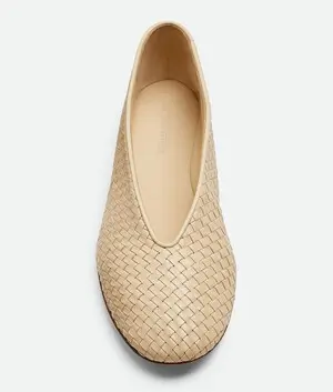Bottega Veneta Woven Ballerina - Tufo