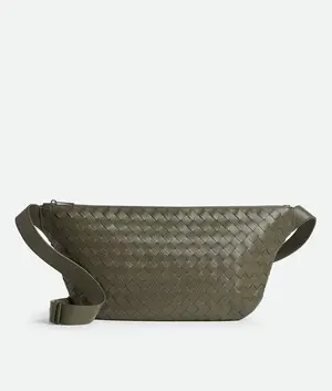 Bottega Veneta Intrecciato Leather Day Sling - Crocodile