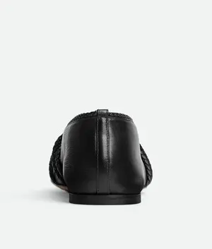 Bottega Veneta Rosa Mary-jane Ballerina - Black