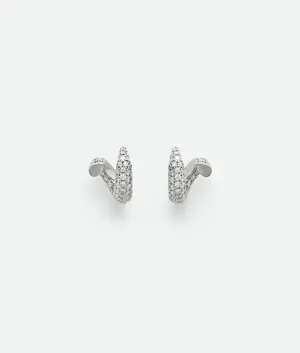 Bottega Veneta Small Sardine Earrings