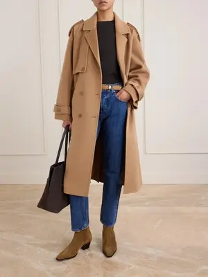 ANINE BING Kate Mid-rise Slim-leg Jeans - Blue