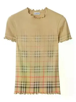 Burberry Ruffle T-shirts For Women