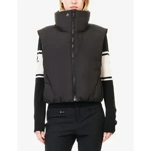 Perfect Moment Chevron Padded Shell-down Gilet