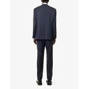 Corneliani Birdsey Single-breasted Wool Suit