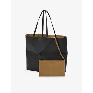 Loewe Puzzle Fold Large Leather Tote Bag