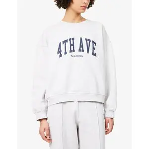 4TH & RECKLESS Avenue Logo-print Cotton Sweatshirt