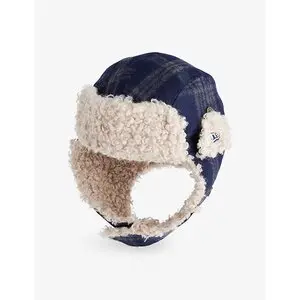 New Era Wool Trapper Hat - Navy