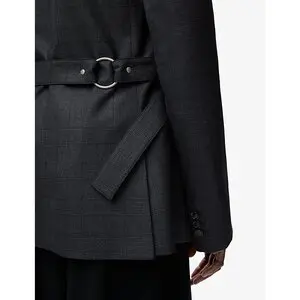Loewe Peak-lapel Draped Jacket