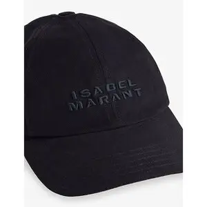 Isabel Marant Cotton Baseball Cap - Black