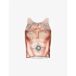 Jean Paul Gaultier Spaghetti Strap Camis Tanks For Women