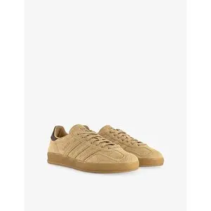 Adidas Gazelle Indoor Suede Trainers - Golden Beige Golden