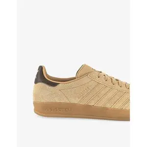 Adidas Gazelle Indoor Suede Trainers - Golden Beige Golden