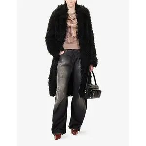 Acne Studios Trafalgar Barrel-leg Denim Jeans - Black