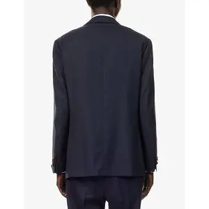 Corneliani Notched-lapel Single-breasted Wool Blazer