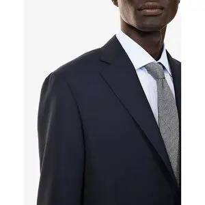 Corneliani Notched-lapel Single-breasted Wool Blazer
