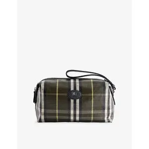 Burberry Highlands Canvas Travel Pouch - Thicket