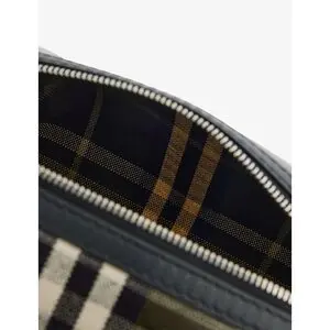 Burberry Highlands Canvas Travel Pouch