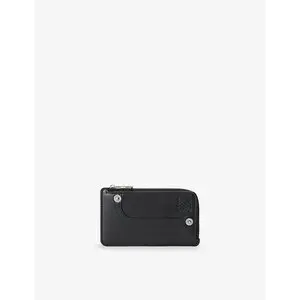 Loewe Panta Leather Coin And Card Holder - Black