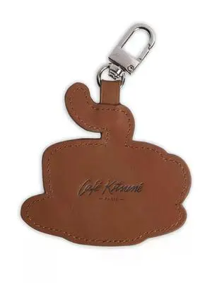 CAFÉ KITSUNÉ Leather Keyring