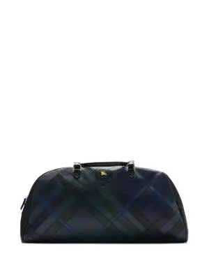 Burberry Check-pattern Holdall Bag