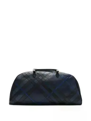 Burberry Check-pattern Holdall Bag