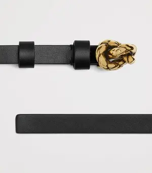 Bottega Veneta Leather Knot Belt