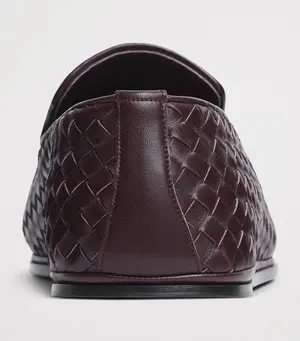 Bottega Veneta Lambskin Sunday Loafers - Red