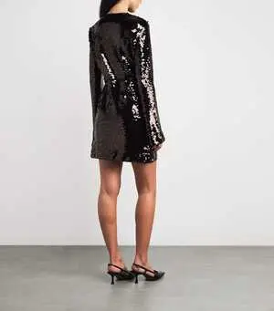 Staud Sequin Mini Dress