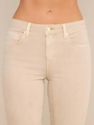 L'Agence Selma Bootcut Jean - Biscuit