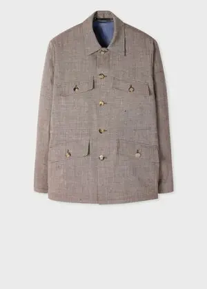 Paul Smith Wool-viscose Field Jacket