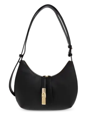 Furla Goccia Small Shoulder Bag - Black