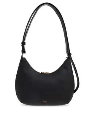 Furla Goccia Small Shoulder Bag - Black