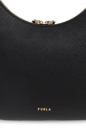 Furla Goccia Small Shoulder Bag - Black