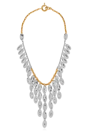 Isabel Marant Étoile Brass Collar Necklace - Silver