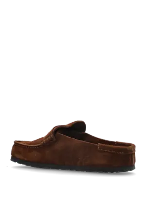 BIRKENSTOCK Naples Wrapped Slides - Brown