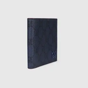 Gucci Bordeaux Interior Gg Bi-fold Wallet Gg Canvas