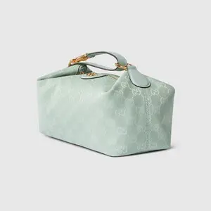 Gucci Vanity Medium Top Handle Bag - Green