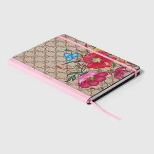 Gucci Large Gg Notebook With Print - Neutral