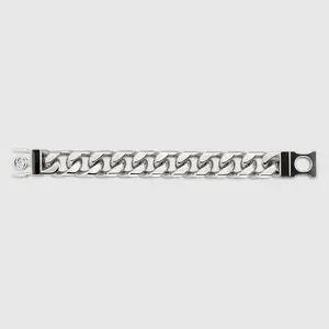 Gucci Interlocking Chain Bracelet With Buckle