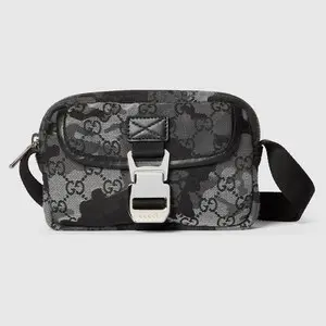 Gucci Gg Canvas Mini Bag - Black
